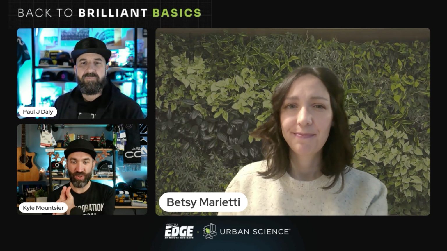Back to Brilliant Basics: Urban Science's Betsy Marietti Joins ASOTU to ...
